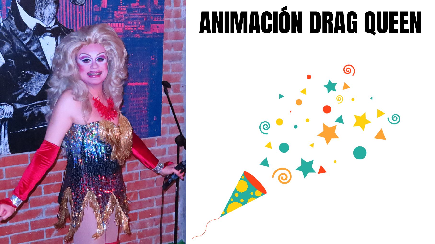 Animación drag queen | El show cómico perfecto para tu fiesta